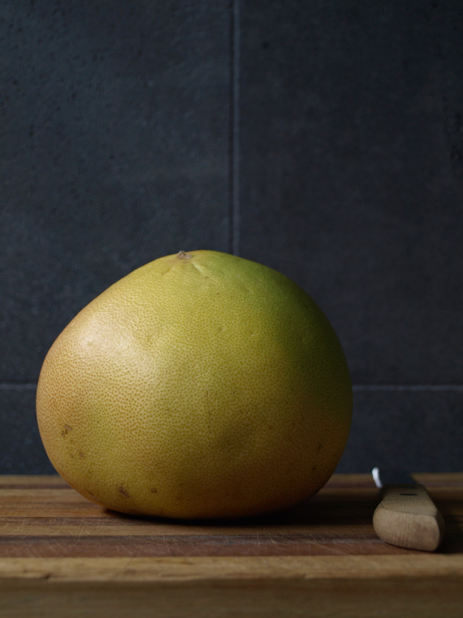 Pomelo salad (with squid) - The Fruitful Kitchen