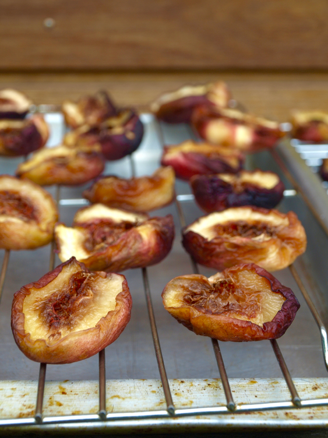 Sun-dried nectarines - The Fruitful Kitchen