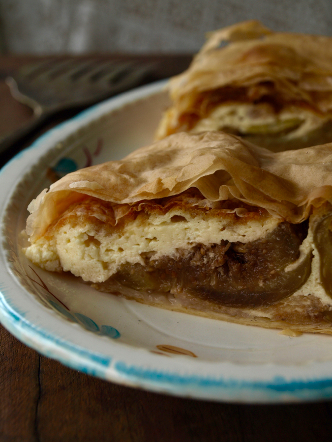 Fig and quark (or cream cheese) strudel - The Fruitful Kitchen